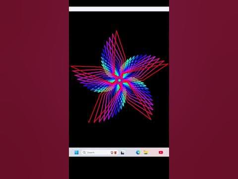 Create cool design using python now! #coding #viralshort #python #programming - YouTube