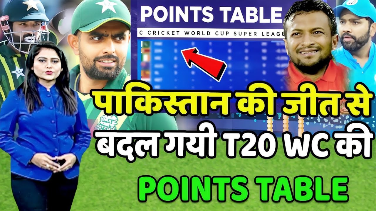 T20 World Cup Points table 2022 | Pakistan Vs Bangladesh Points Table ...