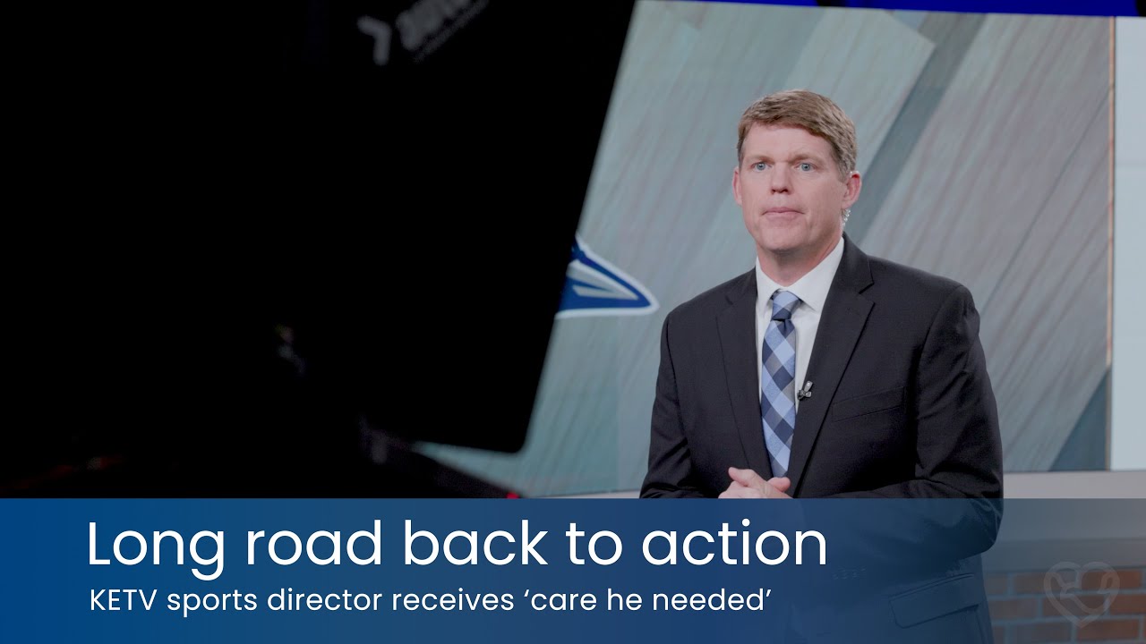 Long road back to action for KETV sports director - YouTube