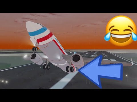 The most FUNNIEST plane crash physics game! - YouTube