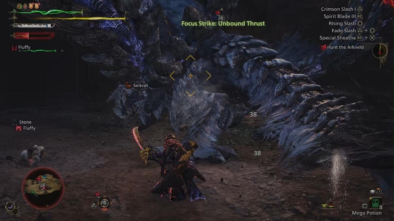 MHWilds Arkveld Miniature crown Hunt - YouTube