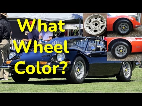 Ferrari Dino Wheel Color - YouTube
