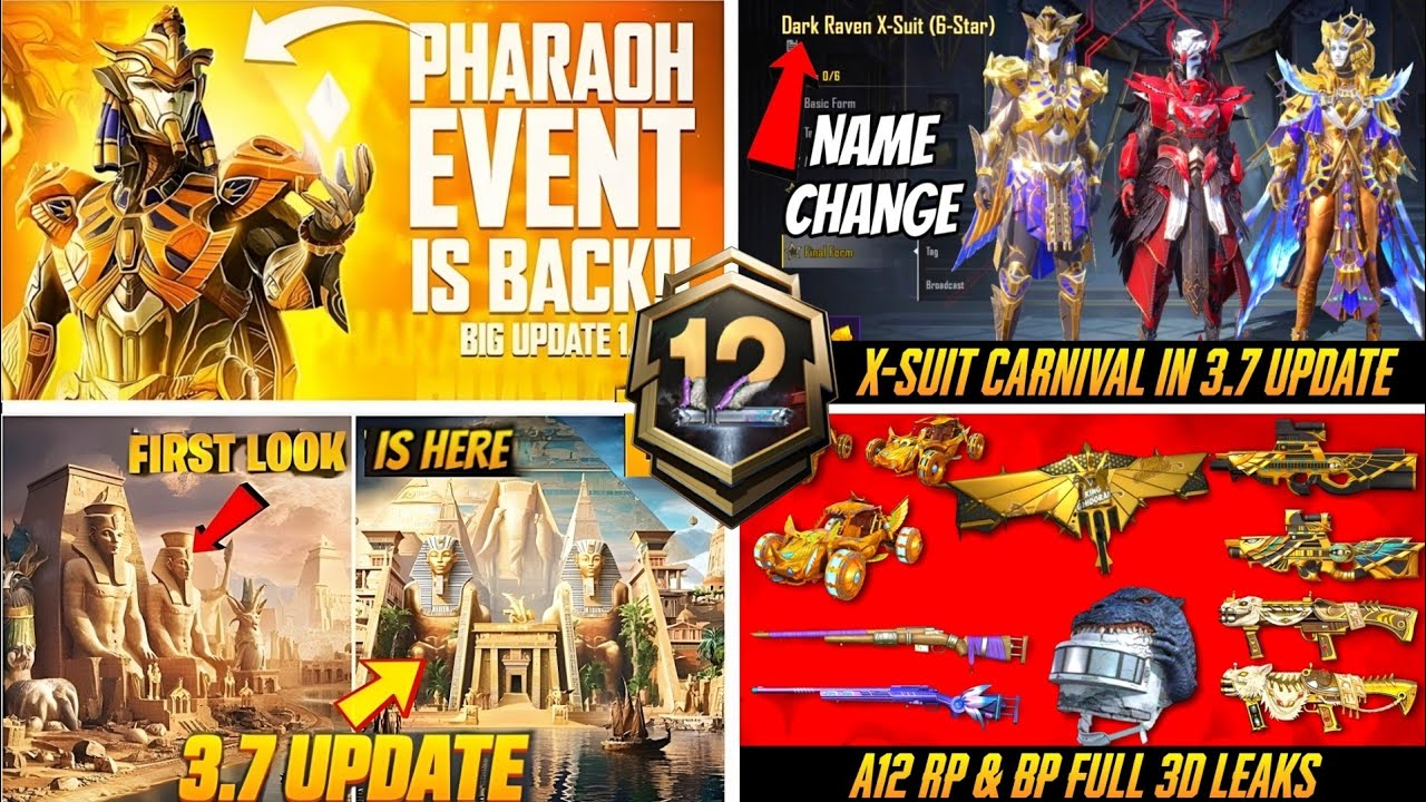 OMG 😱 3.7 UPDATE IS HERE 😍| NEW PHARAOH🕌MODE IS BACK 💯| NEW BONUS PASS👑 ...