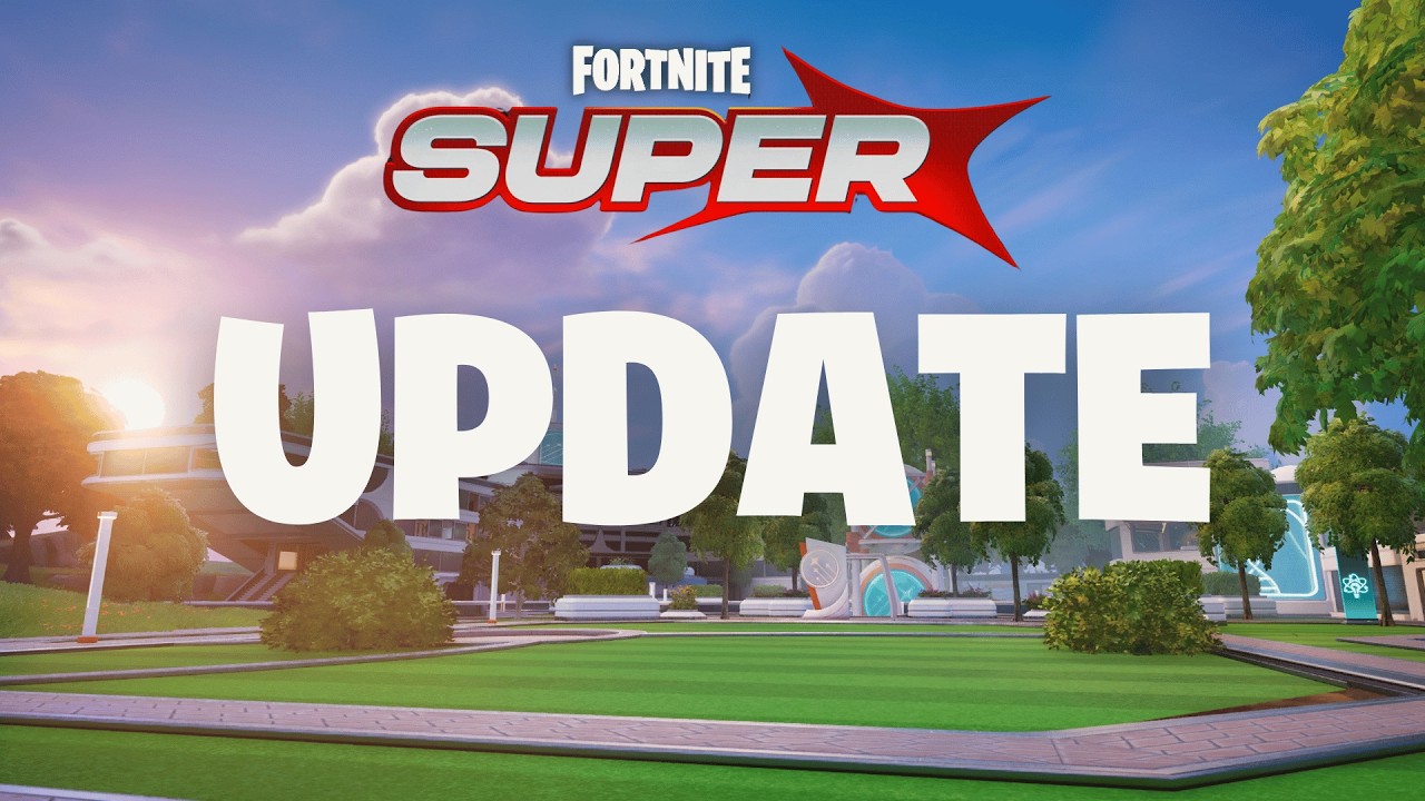First Fortnite Update Today - YouTube