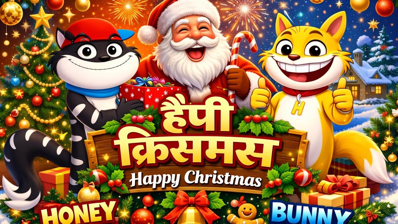 हनी बनी happy Christmas Honey Bunny - YouTube