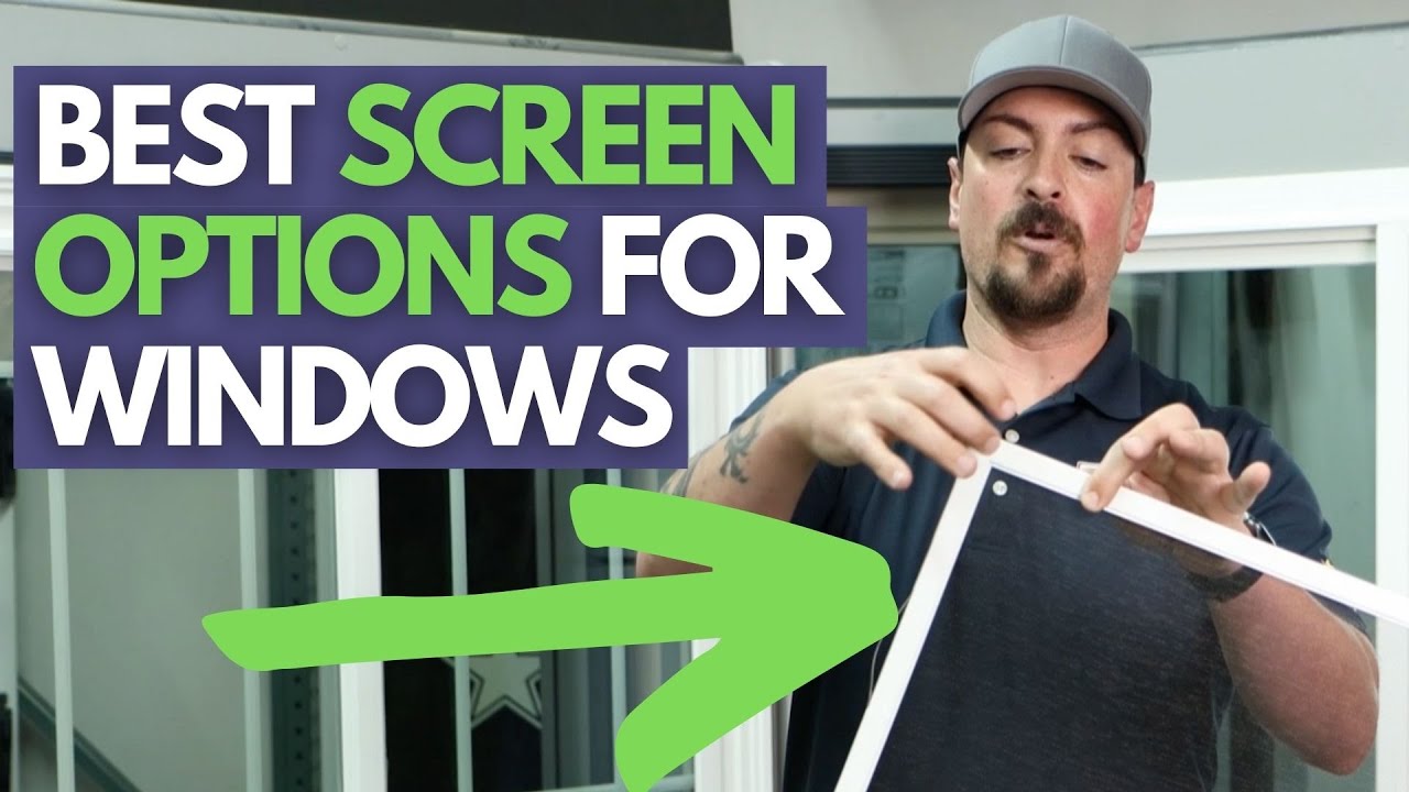 Best Screens For Your Sliding Windows - YouTube
