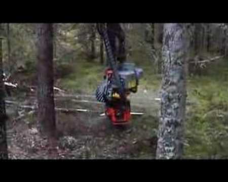 Log Max 928 on a Sampo 1046 X - YouTube