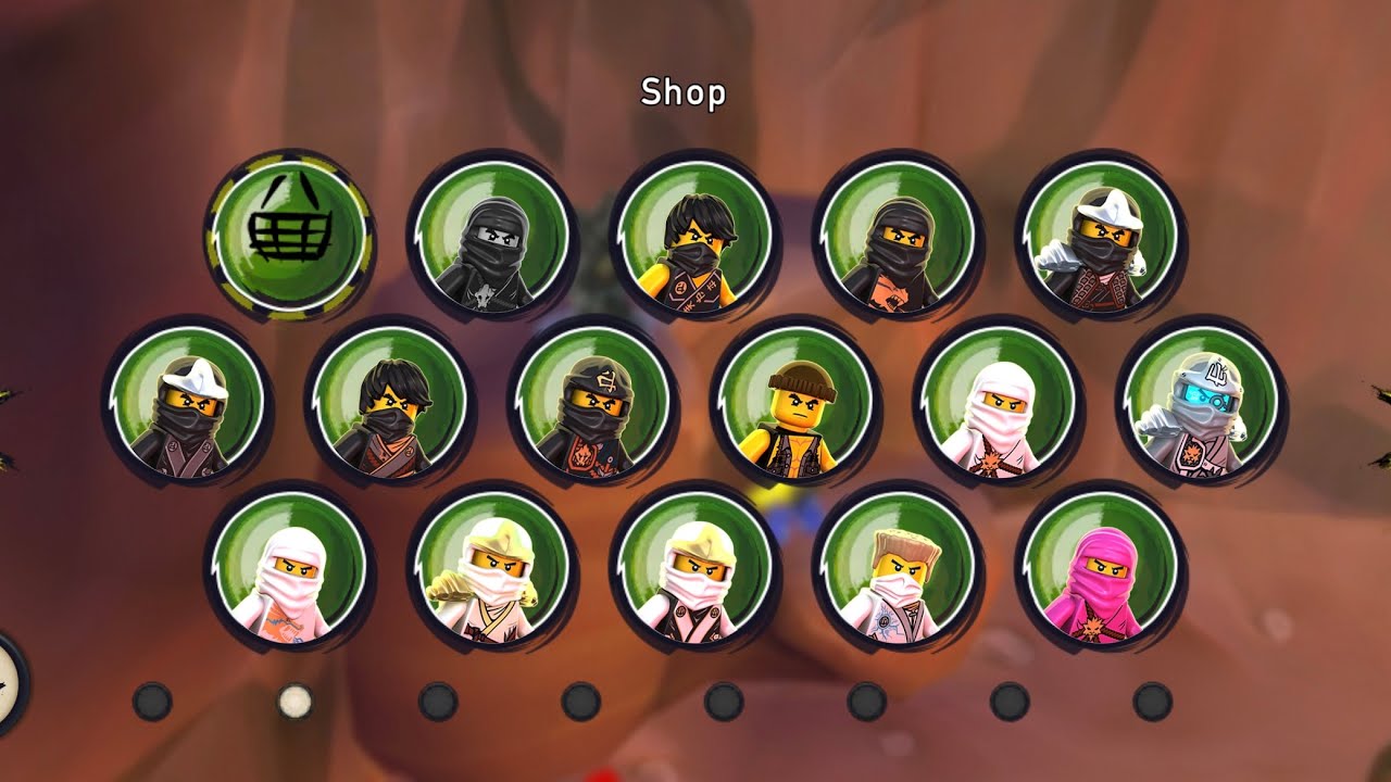 Lego Ninjago: Shadow of Ronin; all characters and red bricks #ninjago # ...