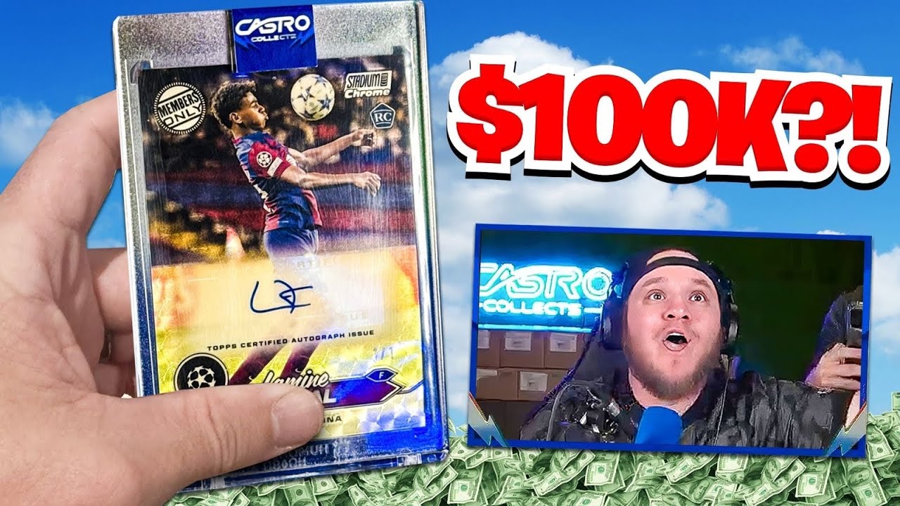 WE PULLED THE YAMAL SUPERFRACTOR AUTO!!! 🤯 - YouTube