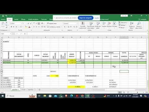 planillas de sueldos y salarios nivel basico - YouTube