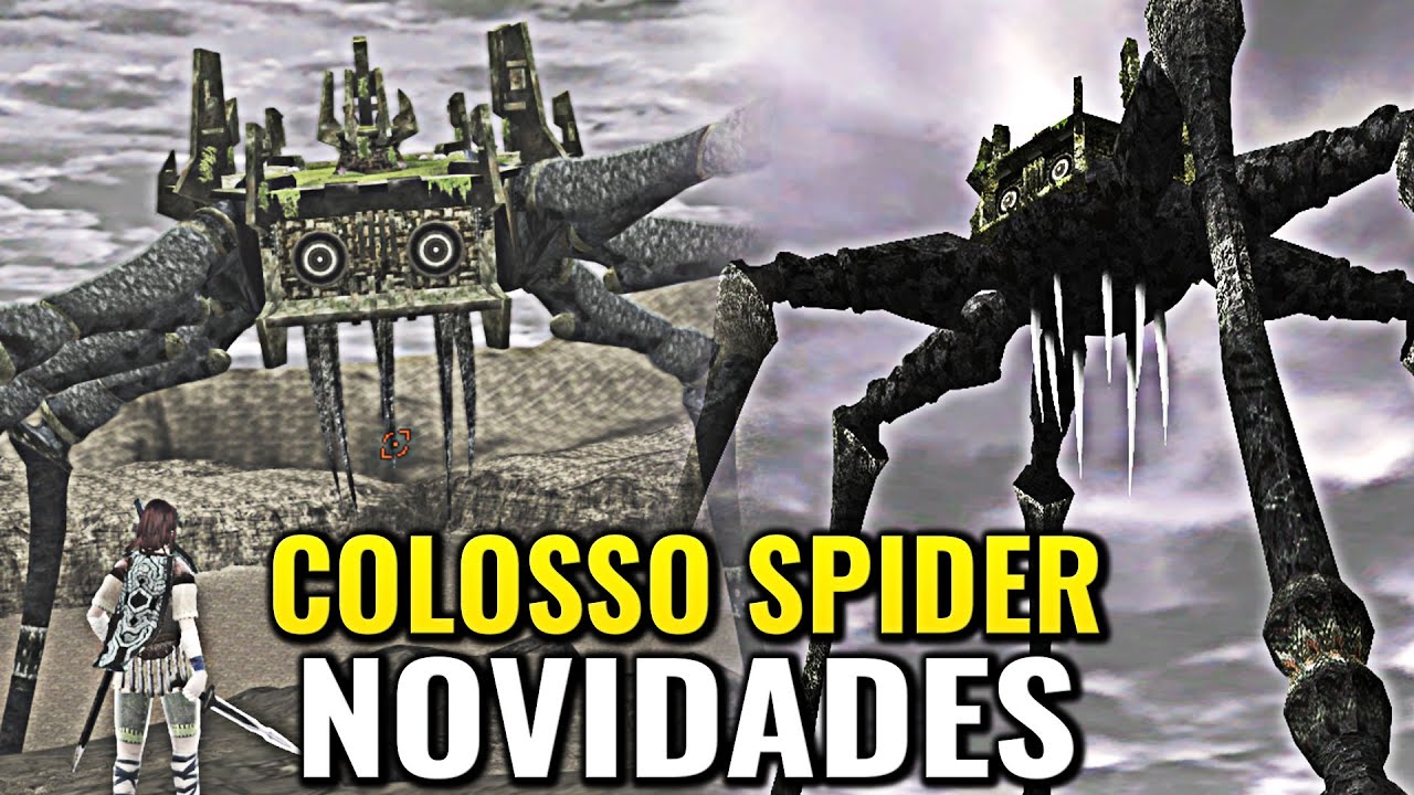 COLOSSO SPIDER! NOVIDADES DO TRIBUTE - O SHADOW OF THE COLOSSUS FEITO ...