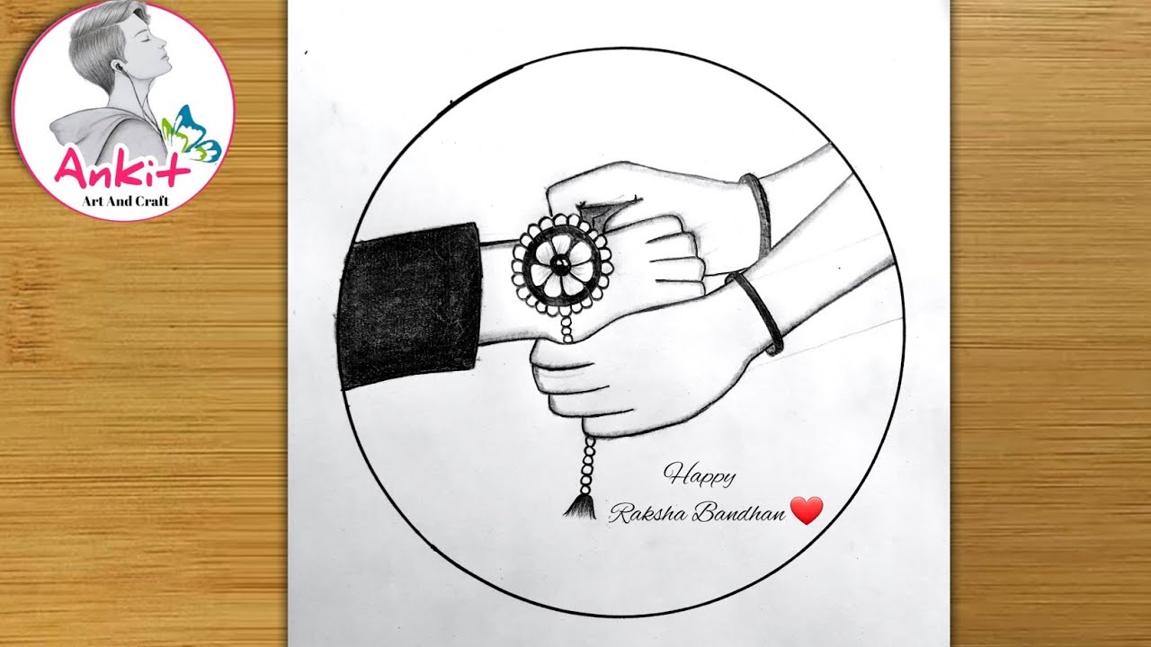 Raksha Bandhan Drawing | Easy Raksha Bandhan Drawing | How to draw ...