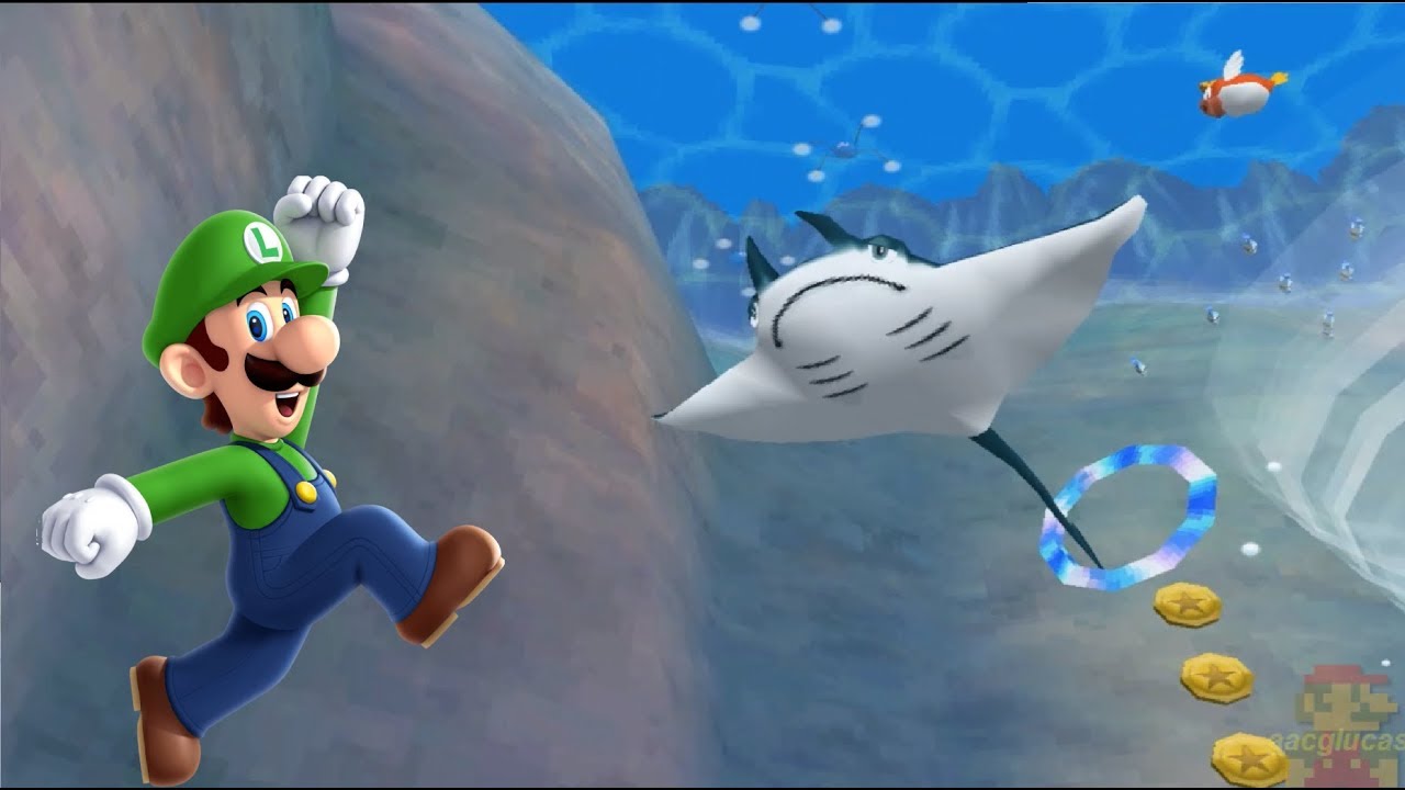 Super Mario 64 DS HD 150 Stars COURSE 9: Dire, Dire Docks - YouTube