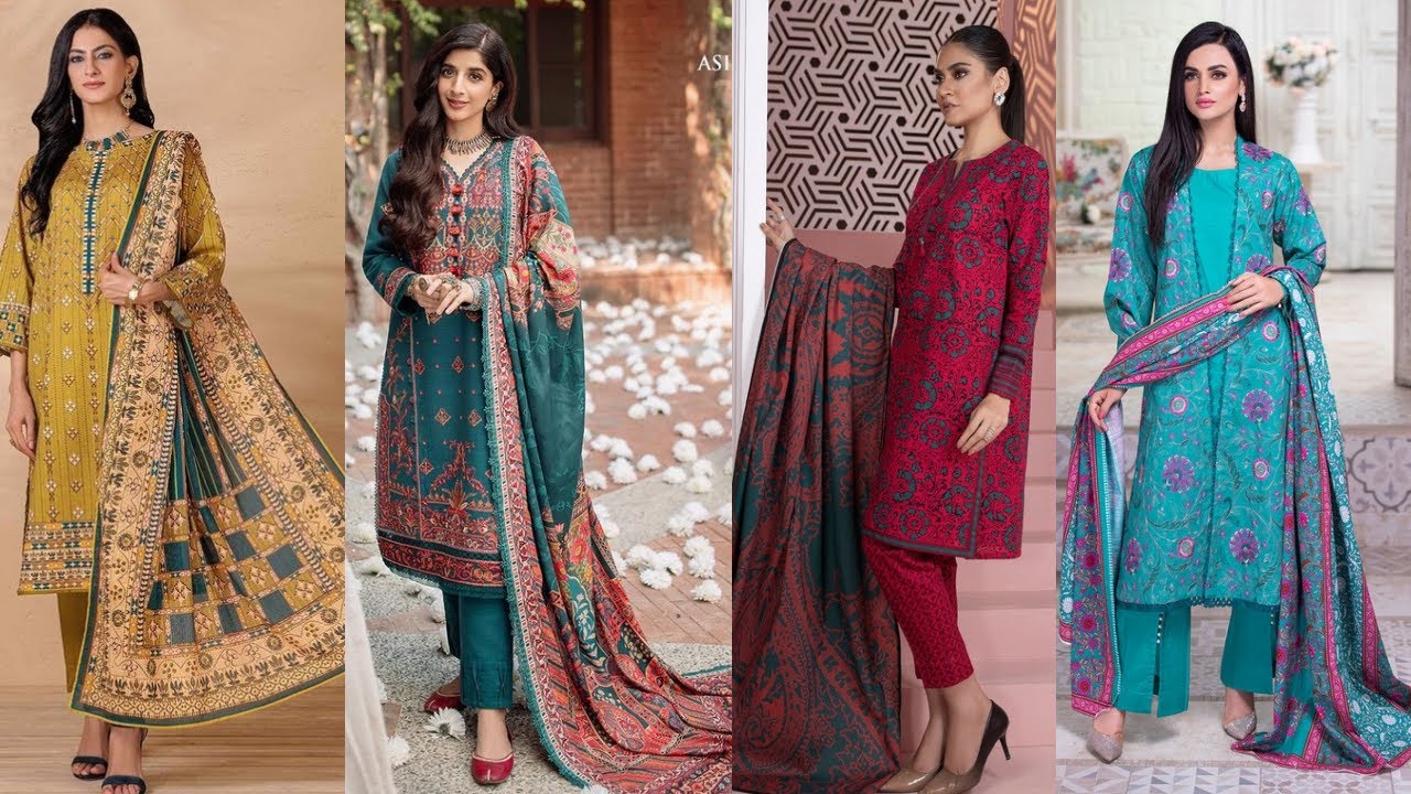Khaddar dress design ⚡ Khaddar dress designing ideas⚡ Khaddar suit ...