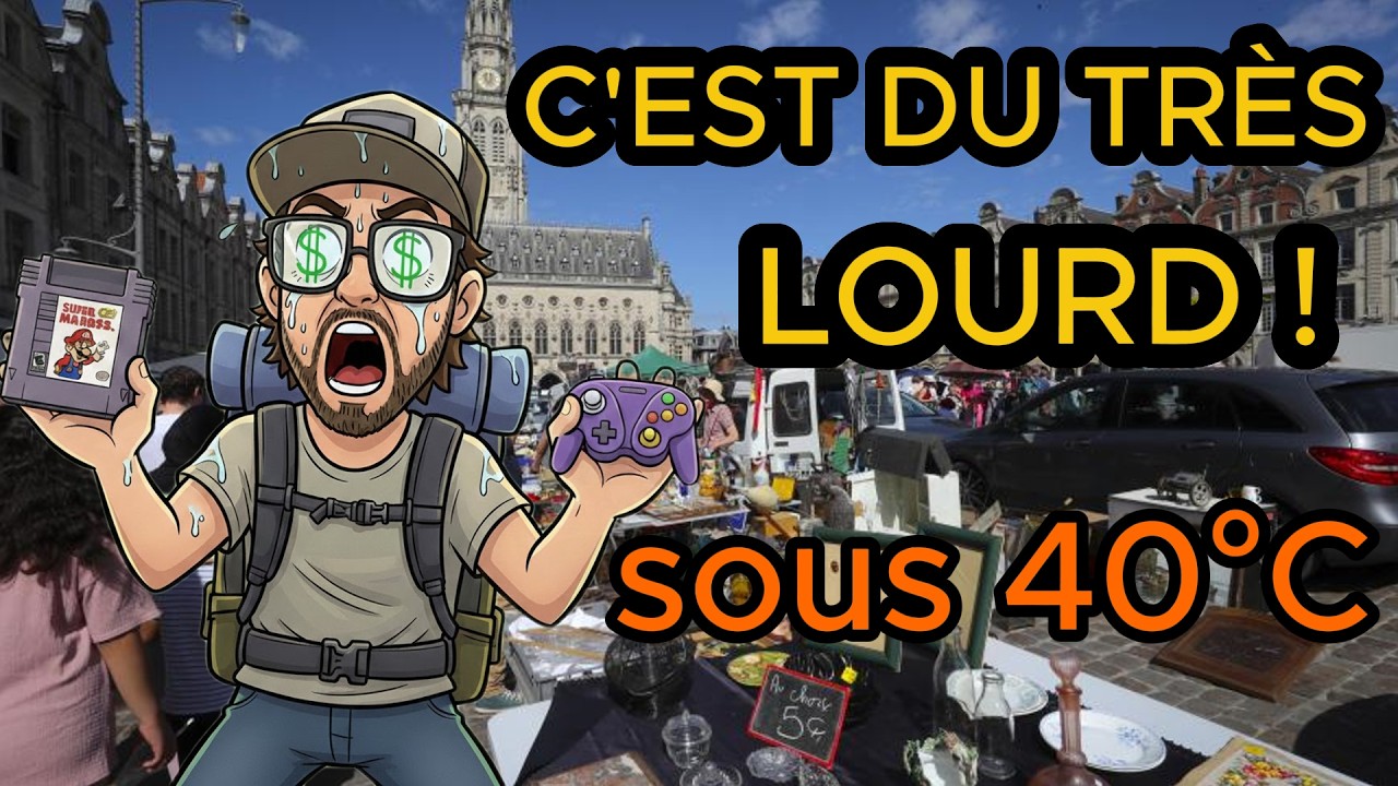 "Craquage Total à la Brocante d’Arras : Jeux Vidéo, Comics & Histoire ...