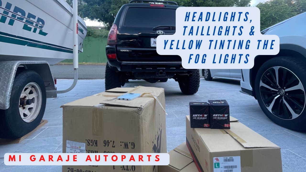How to change the headlights on a 2004 (2003-2009) Toyota 4Runner - YouTube
