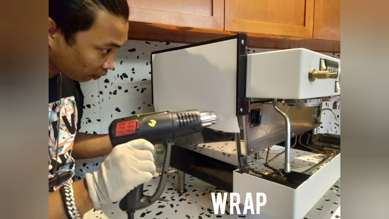Wrapping Coffee Machine - YouTube