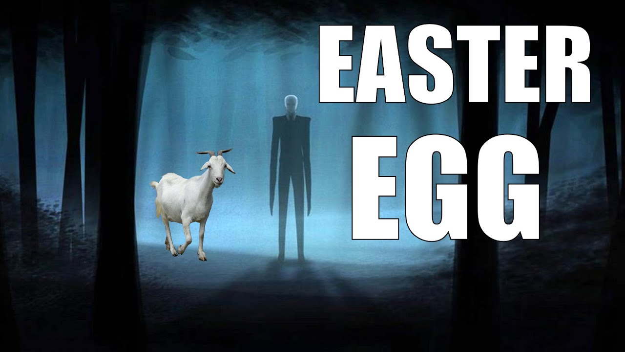 GOAT SIMULATOR SLENDERMAN EASTER EGG!!! - YouTube