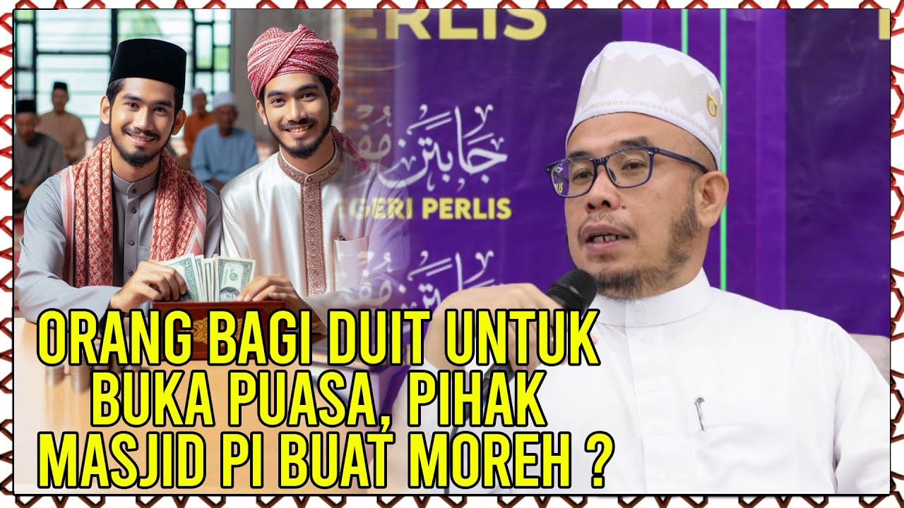 Sumbangan Infak Masjid Tak Boleh Dibuat Sesuka Hati | Bina Masjid Tak ...