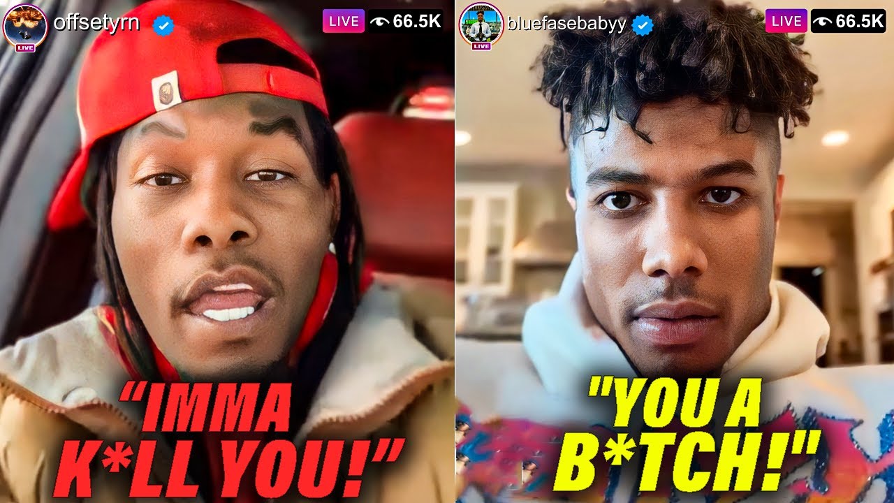 Offset PULLS UP On Blueface After Cardi B CHEATING Scandal! (IG LIVE ...