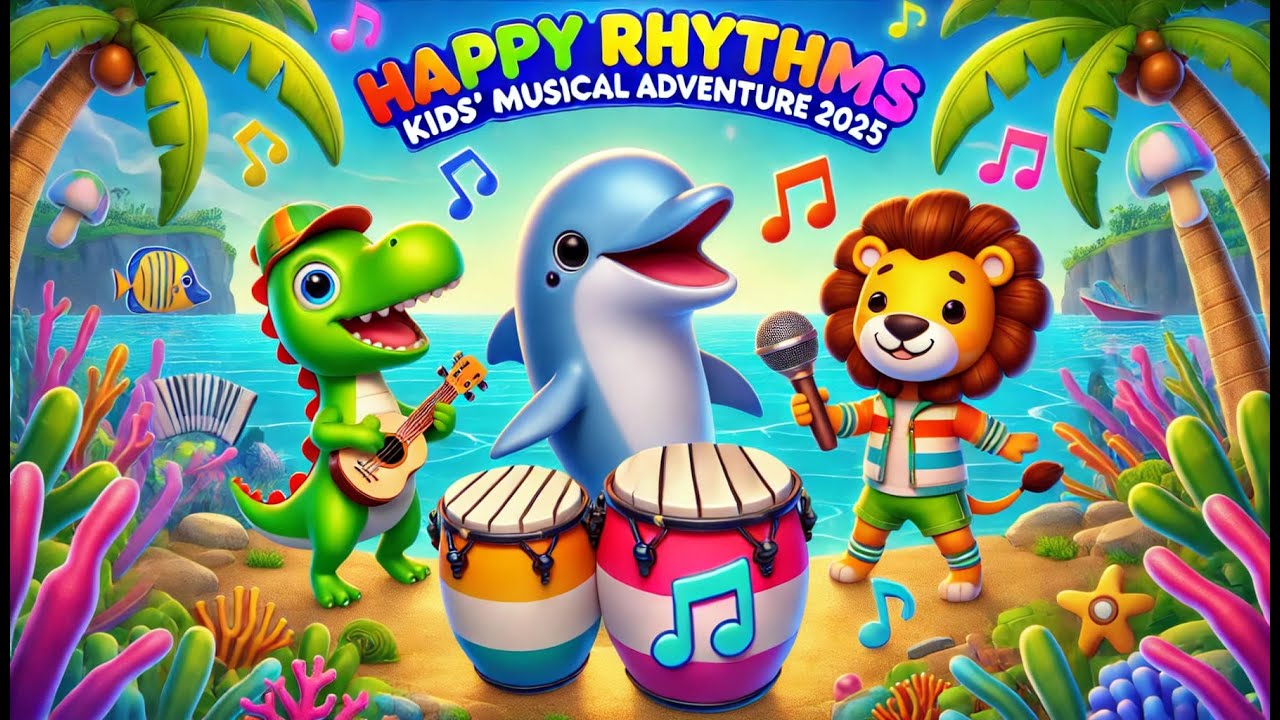 Happy Rhythms: Kids' Musical Adventure 2025 | Animal Sounds and Fun ...