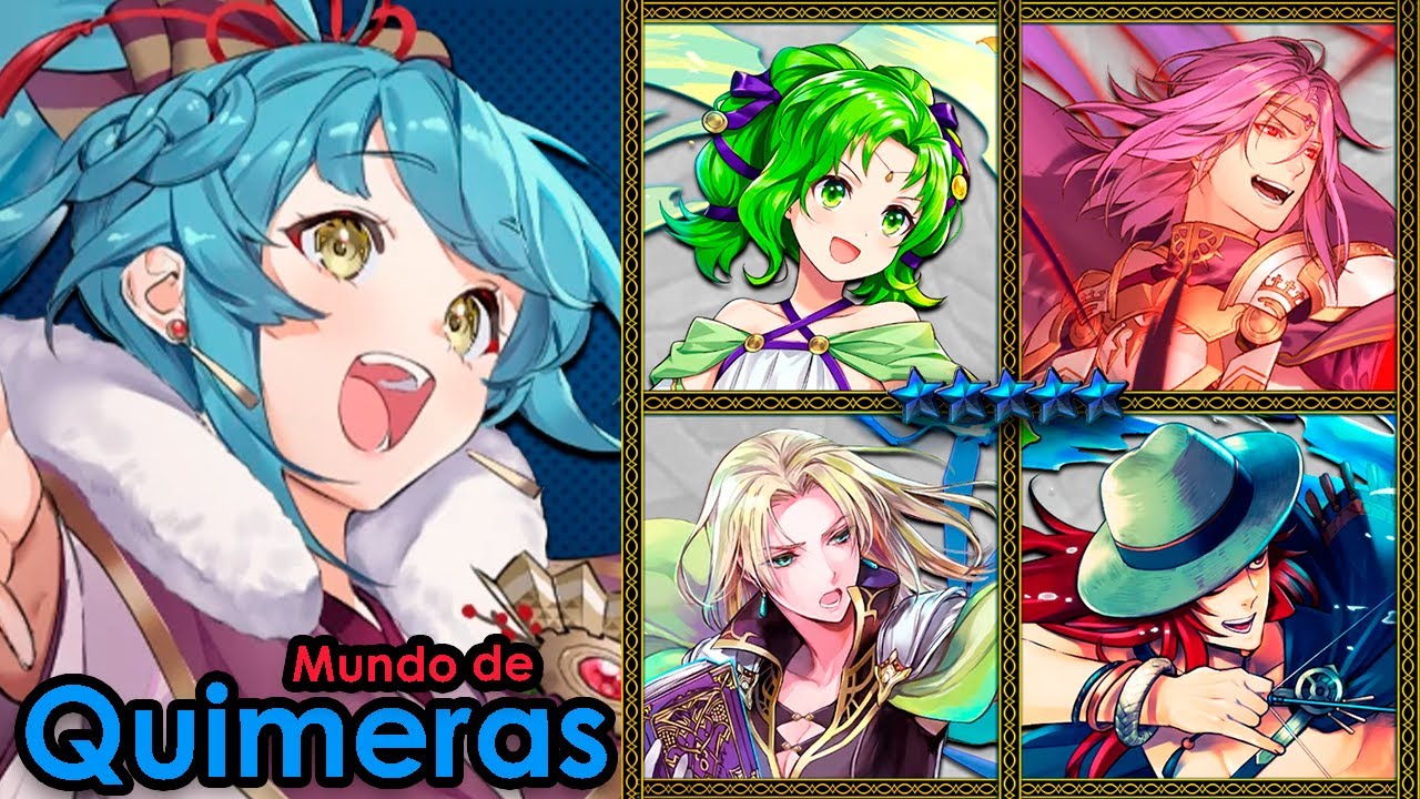 [FEH] L'ARACHEL LOLI, F!LYON, SELENA, S!JOSHUA Mundo de Quimeras ...