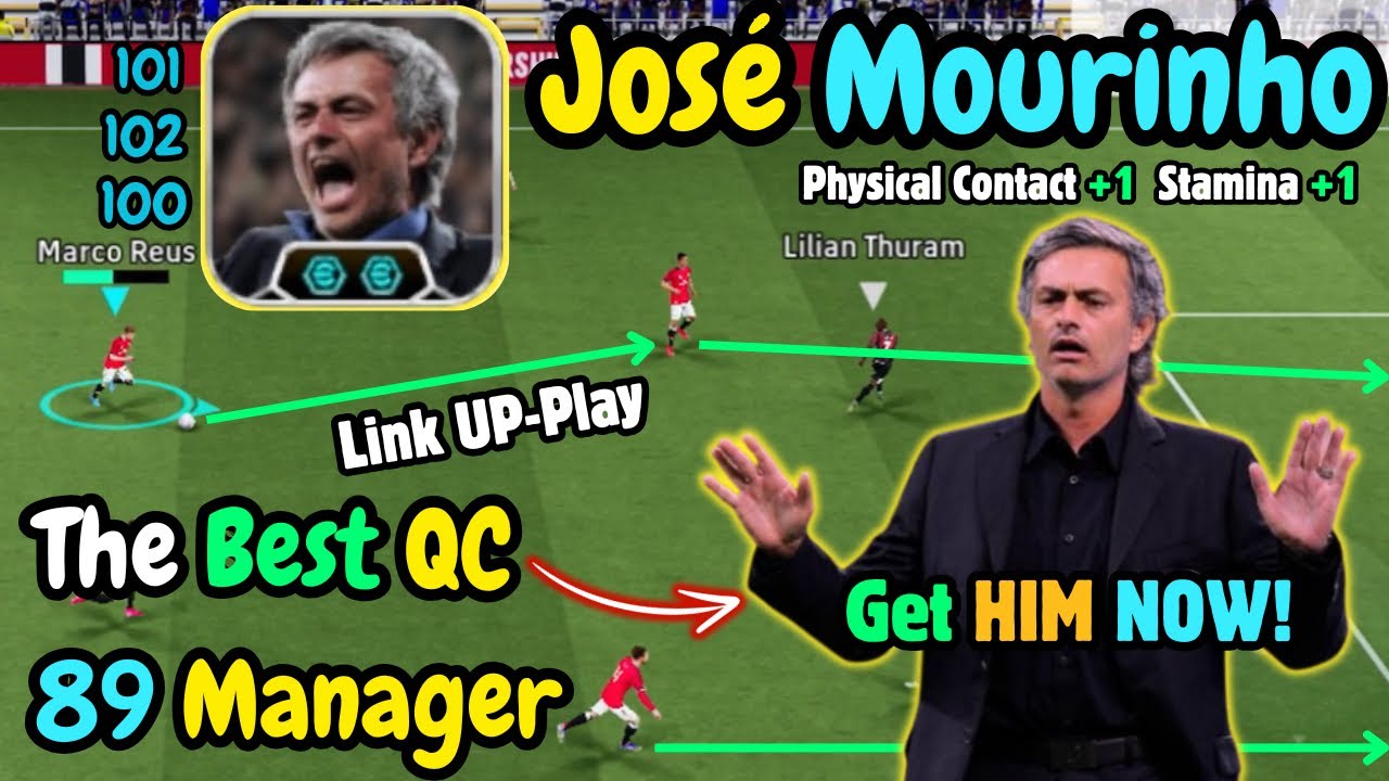 The New Jose Mourinho Link-Up Play MasterClass 🔥 89 Quick Counter ...