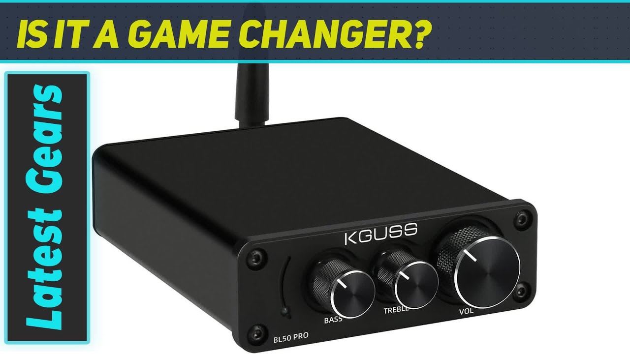 Unleashing the Power of KGUSS BL50 Pro Bluetooth Amplifier! - YouTube