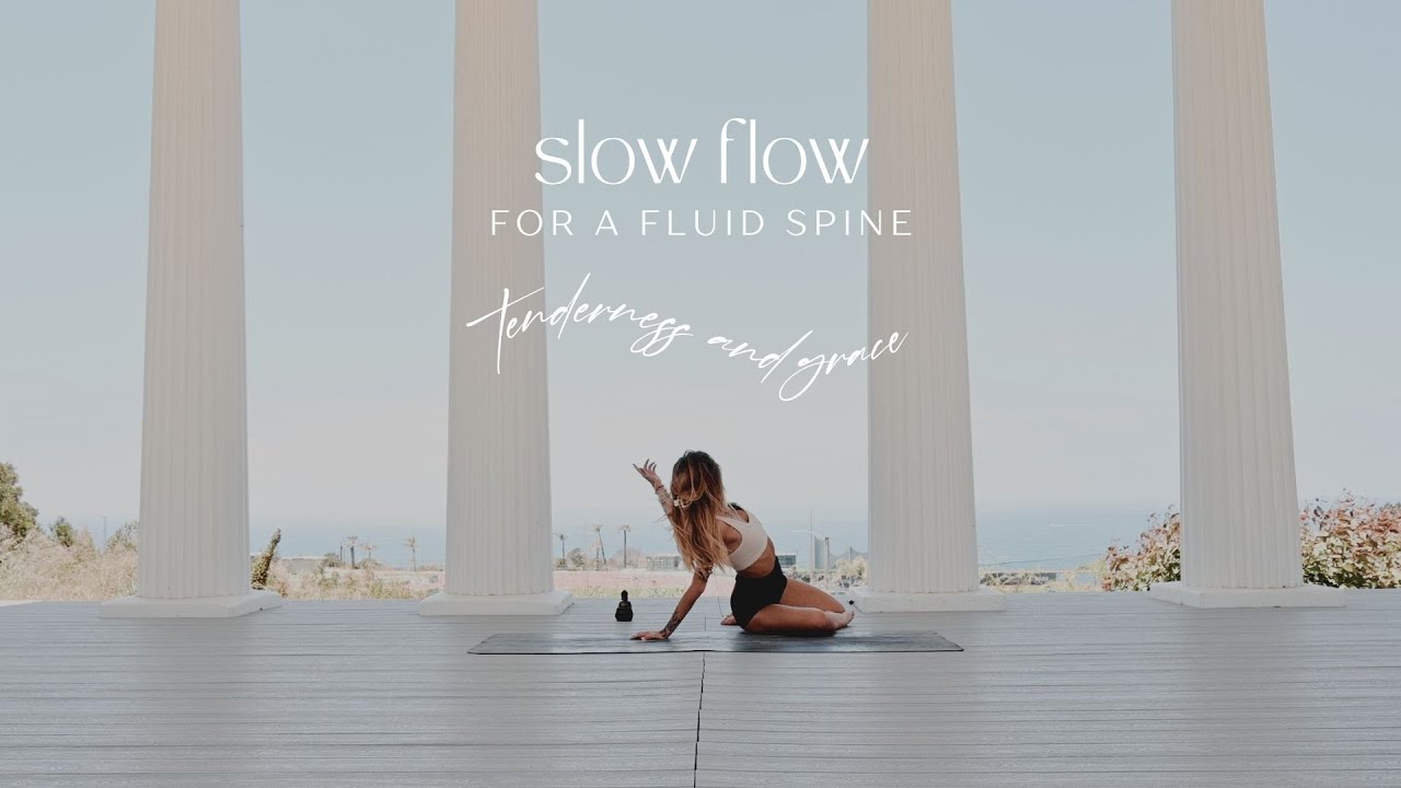 Slow Flow for a Fluid & Warm Spine (Spinal Mobility) - YouTube