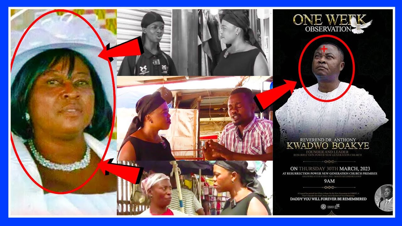 🫡Wisdom w) Kròm, Rev Kwadwo Boakye's Wife Dèny from attending Husband ...