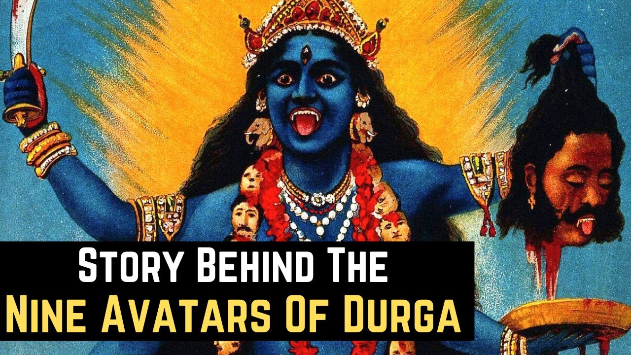 Story Behind The Nine Avatars Of Goddess Durga - YouTube