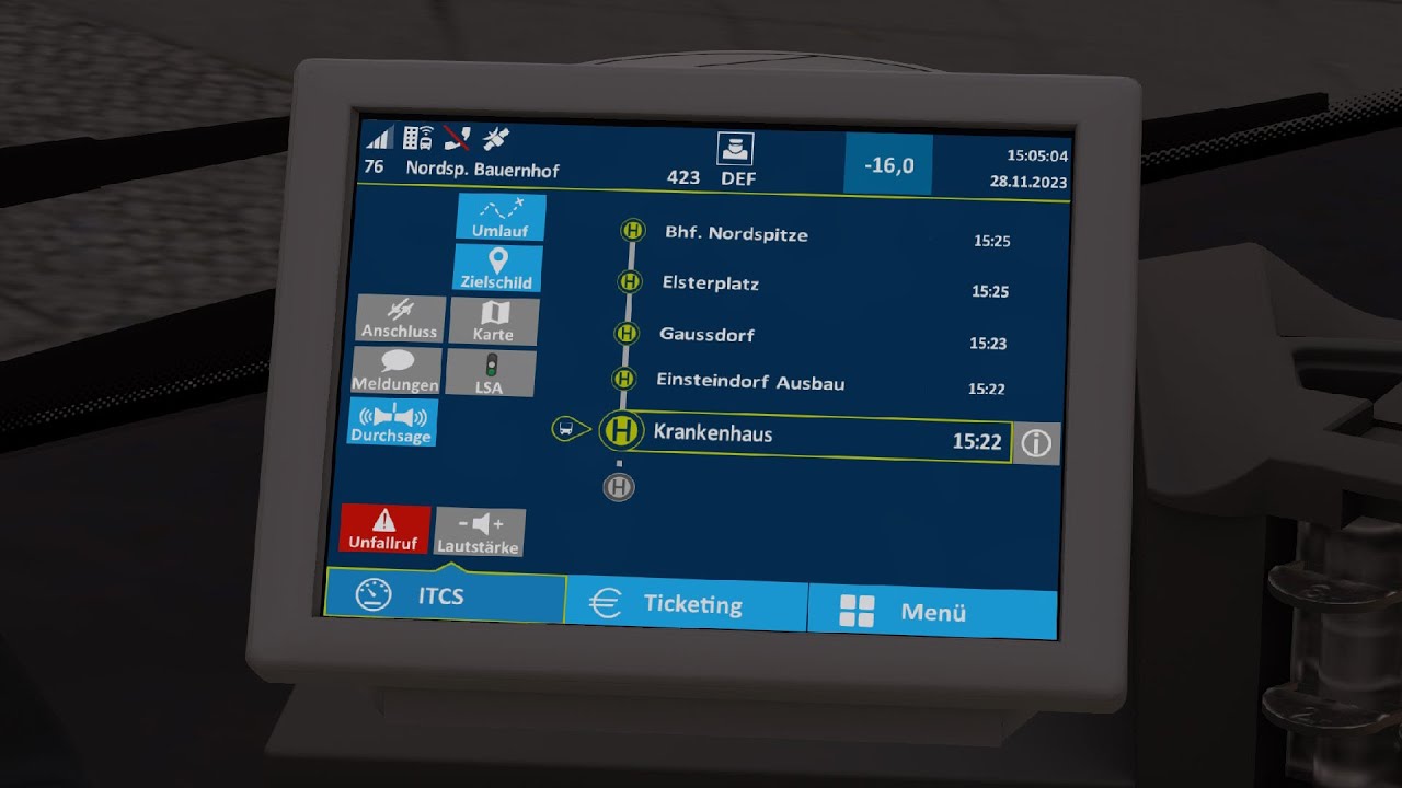 OMSI 2 IBIS Pack+ - IVU TicketBox CE70 - YouTube