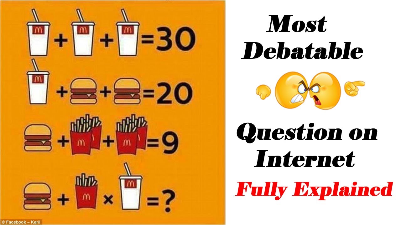 Hardest Quize Most Debatable Question On Internet Iq Test Puzzle hardest-quize-most-debatable-question-on-internet-iq-test-puzzle
