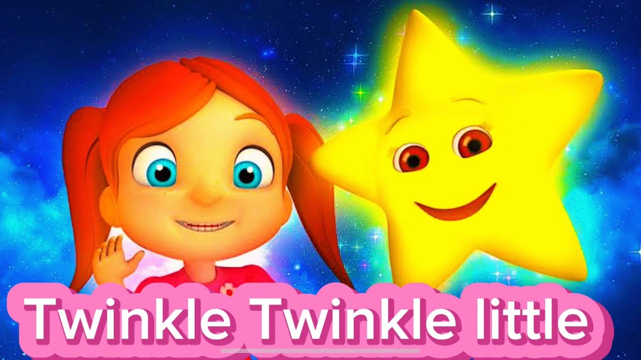 Twinkle twinkle wheels on the bus nursery rhymes preschool kindergarten ...