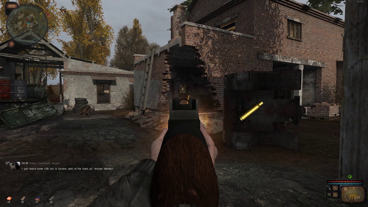 S.T.A.L.K.E.R. Call of Chernobyl- Clearing a Loner Base - YouTube