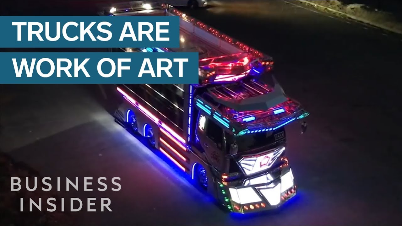 Inside The Tricked Out World Of Japanese "Dekotora" Trucks - YouTube