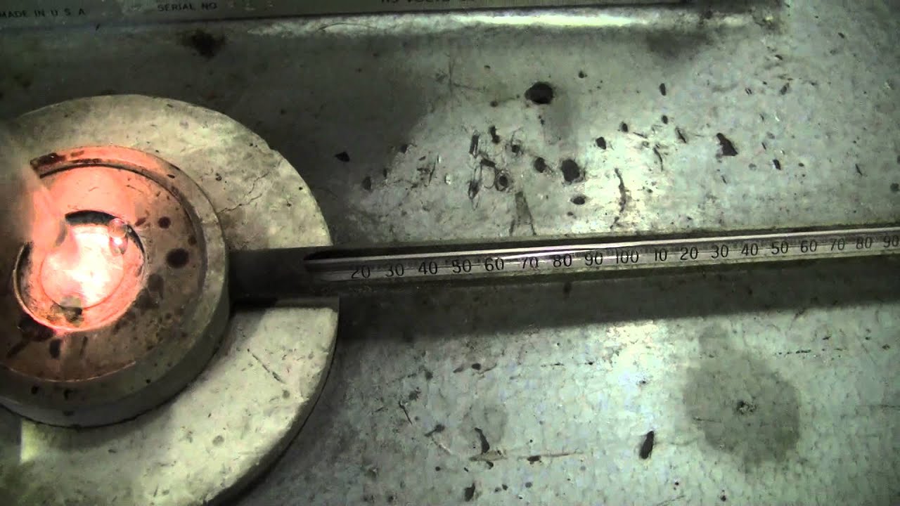 Fisher-Johns Melting Point Apparatus - YouTube