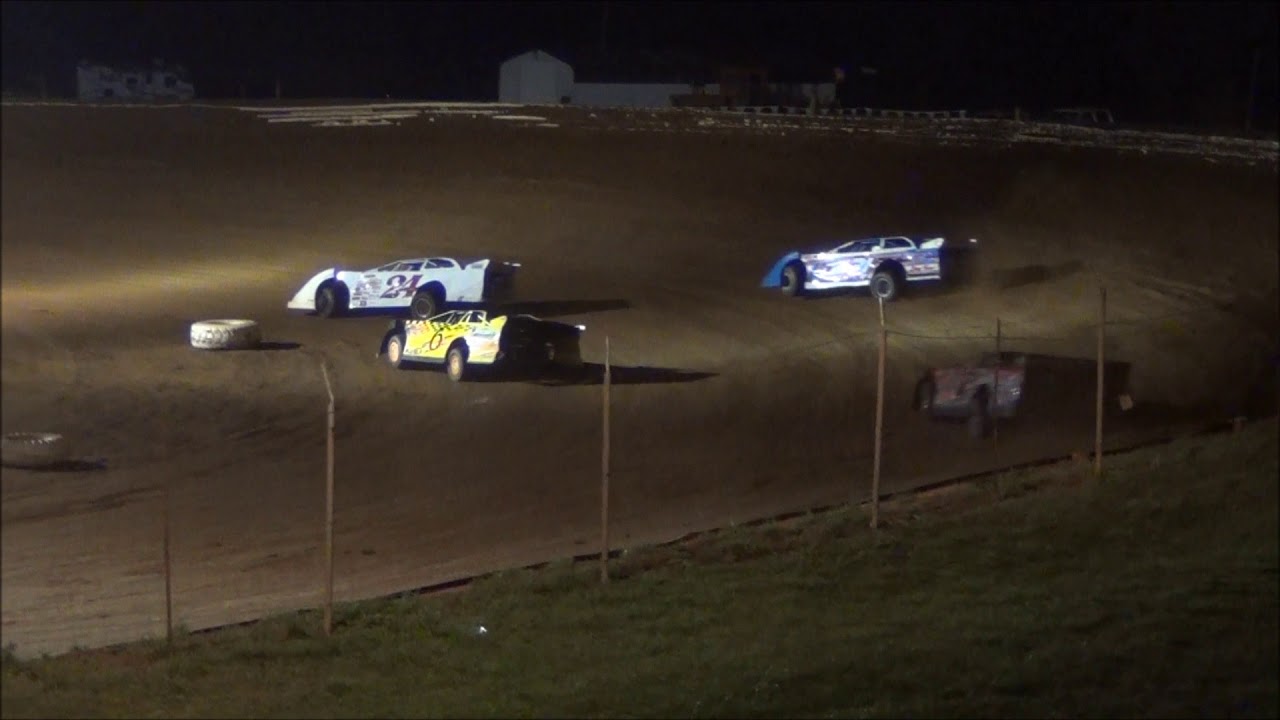 Midway Speedway Late Model Feature 10-14-17 - YouTube