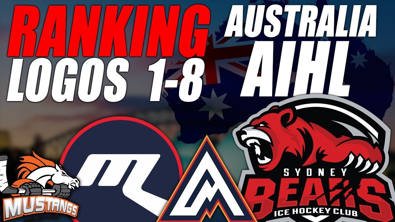AIHL Logos Ranked 1-8 - YouTube