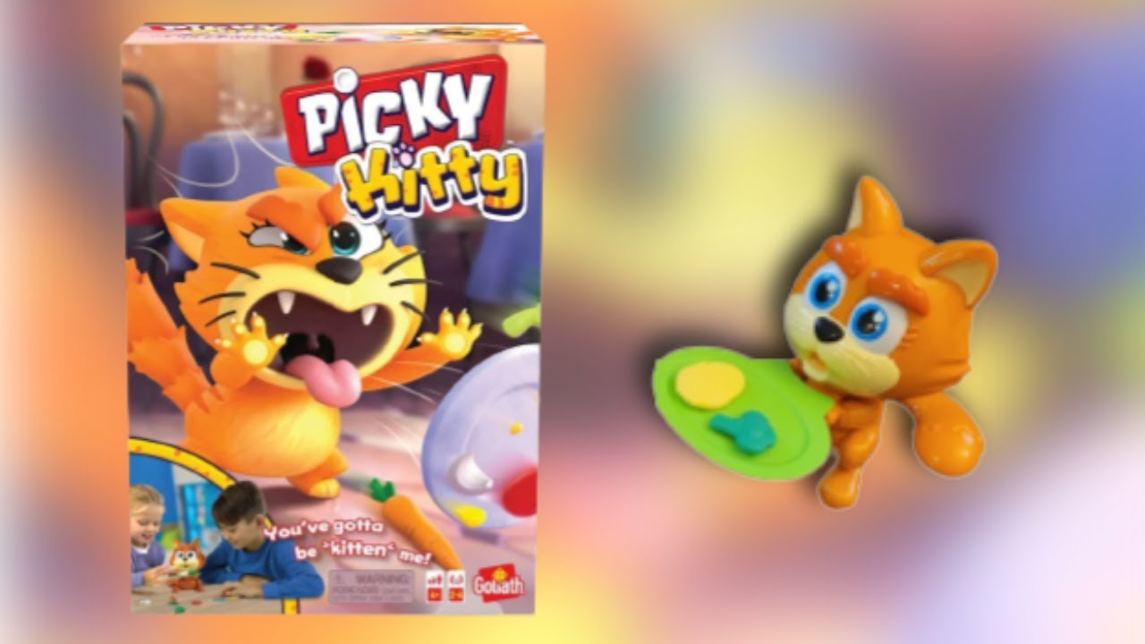 Picky kitty game | Games for kids - YouTube