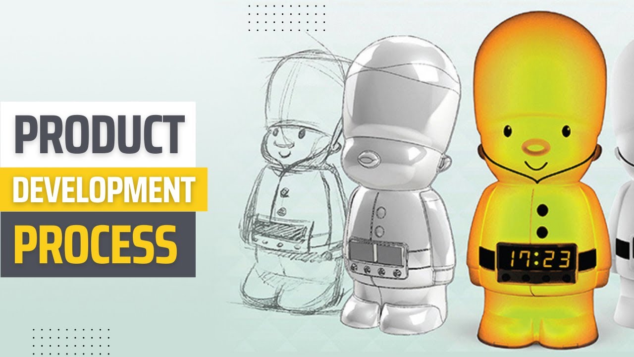 Product Design Process Cartoon New Product Development Process Flow