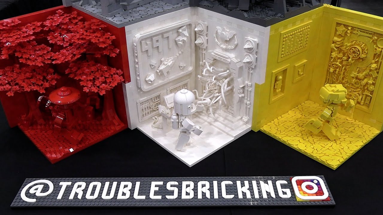 LEGO Supersized Mono Color Habitats - YouTube