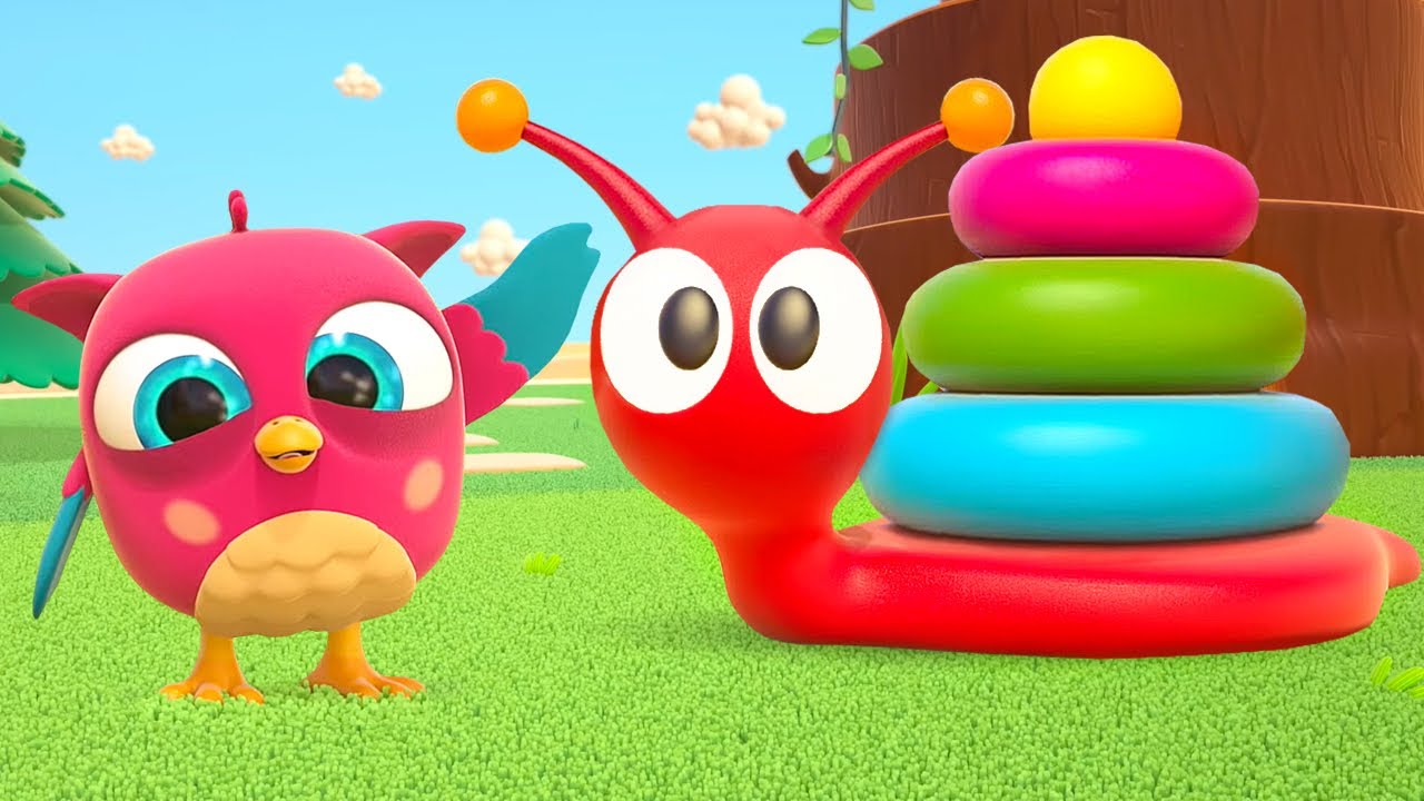 Full episodes of baby cartoons for kids. Learn colors for kids & Hop ...