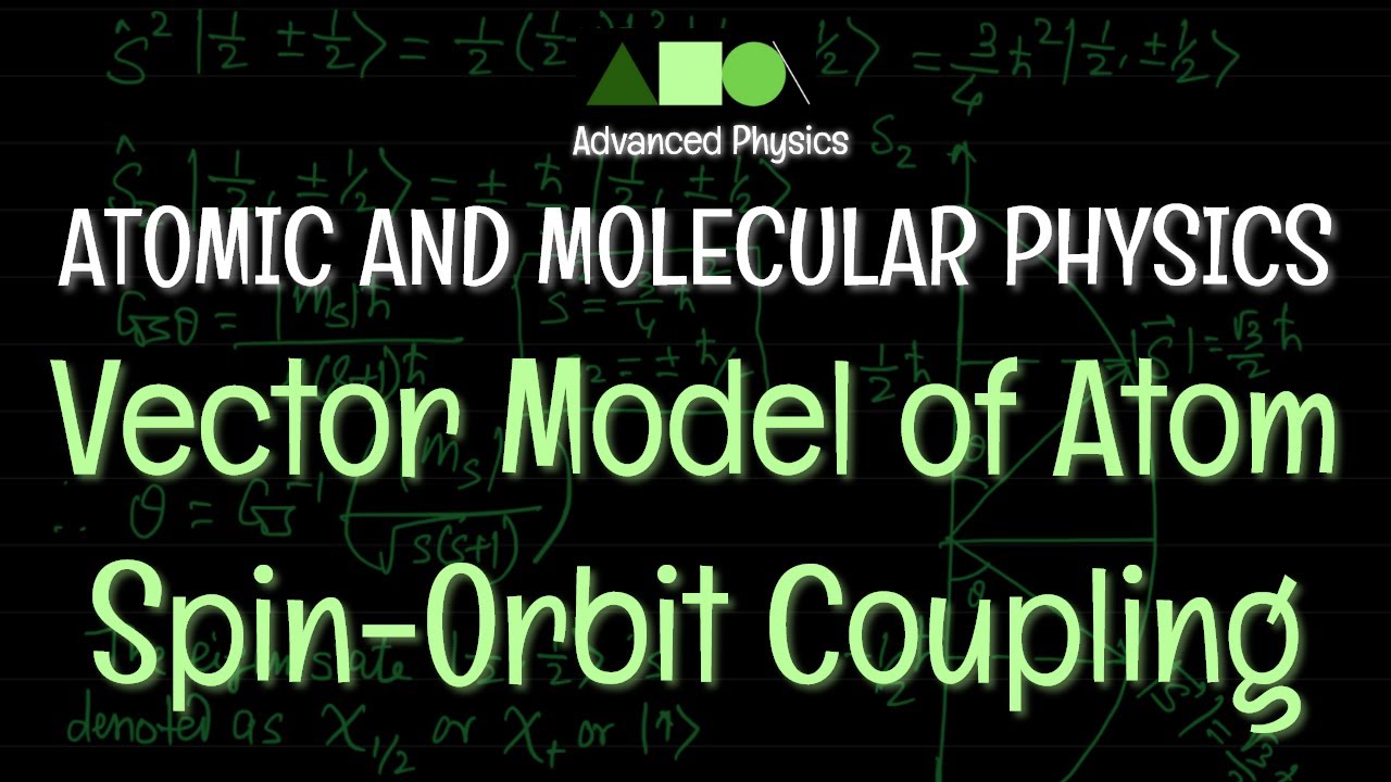 Atomic and Molecular Physics - Vector Model of Atom : Spin-Orbit ...