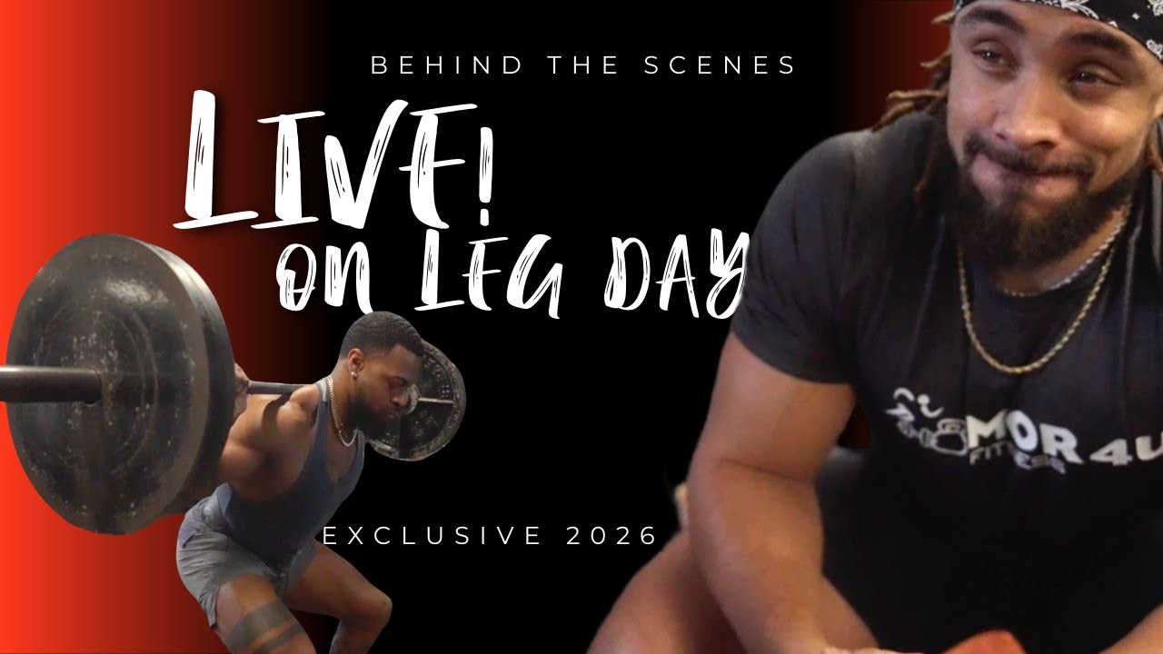 Making Money Live: Behind My Insane Leg Day - YouTube