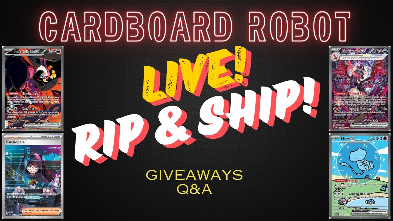 Shrouded Fable - Paldean Fates - One Piece - RESTOCK - Live! Rip & Ship ...