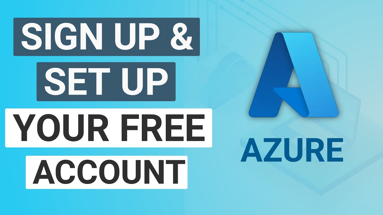 How to Sign Up for Microsoft Azure | Create & Set Up Free Azure Account ...