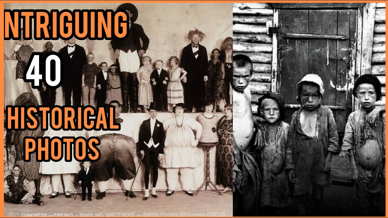40 Historical Photos That Will Change How You See the Past! - YouTube