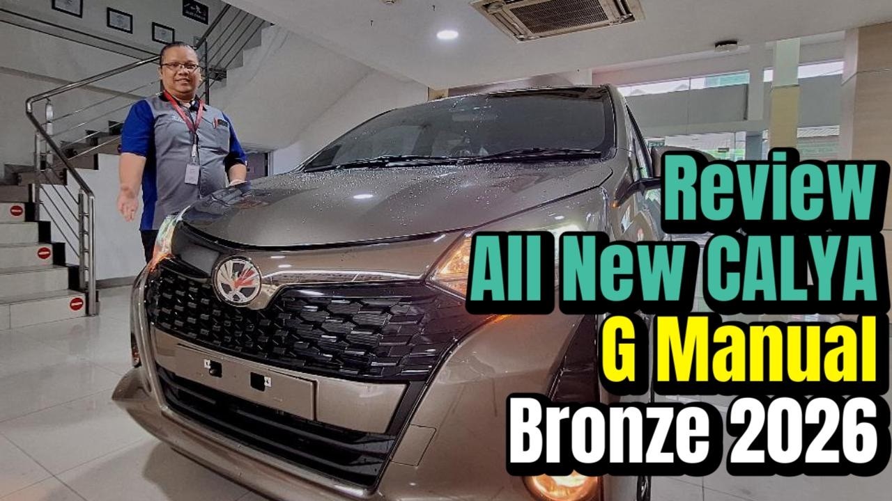 Fitur Lengkap Pada Toyota All New CALYA Type G MT Warna Bronze Tahun ...