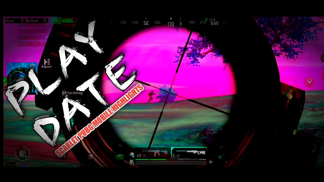 PLAY DATE MONTAGE|SCARLET PUBG MOBILE HIGHLIGHTS #3|PUBG MOBILE| - YouTube